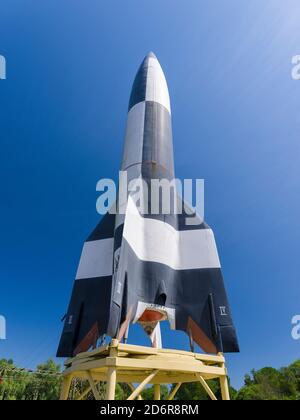 V2 Rakete Peenemünde Usedom Mecklenburg Vorpommern Deutschland ...