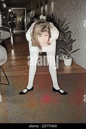 Helga anders, deutsch österreichische Schauspielerin und Synchronsprecherin, Deutschland um 1970 ...