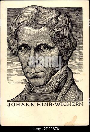Johann Hinrich Wichern Stockfotografie - Alamy