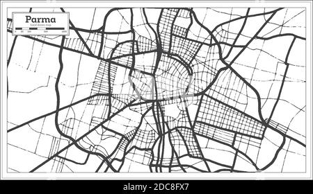 Urban vektor Stadtplan von Parma, Italien Stock-Vektorgrafik - Alamy