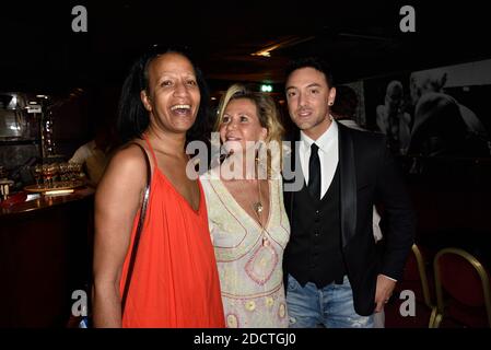 Maxime Dereymez, Fiona Gelin, Vincent Mc Doom assistent a la soirée de ...