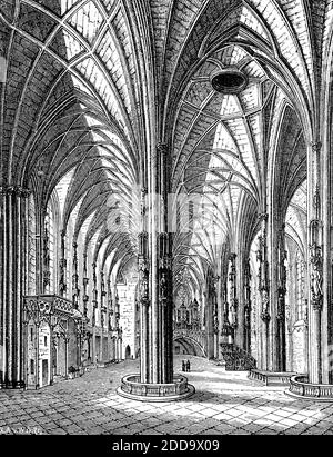 Innenansicht Stephansdom Wien Österreich Stockfotografie - Alamy