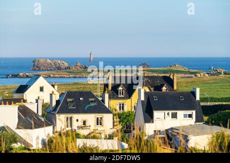 Frankreich, Finistere, Porspoder, Etappe auf dem Wanderweg GR 34 oder ...
