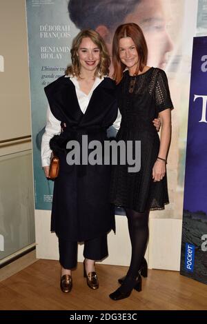 Stephanie Pillonca-Kervern und Deborah Francois bei der Fotoserie für ...