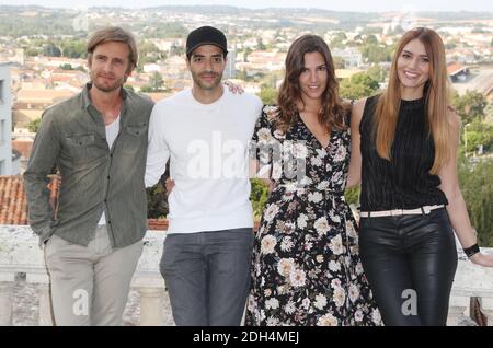 Philippe Lacheau, Tarek Boudali, Charlotte Gabris und Andy Raconte beim ...