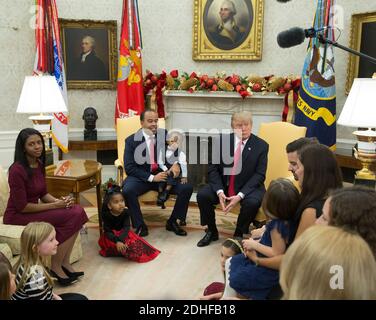 05. Dezember 2017- Washington DC- US-Präsident Donald J. Trump hält ...