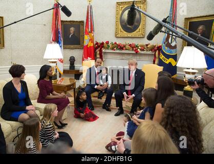 05. Dezember 2017- Washington DC- US-Präsident Donald J. Trump hält ...