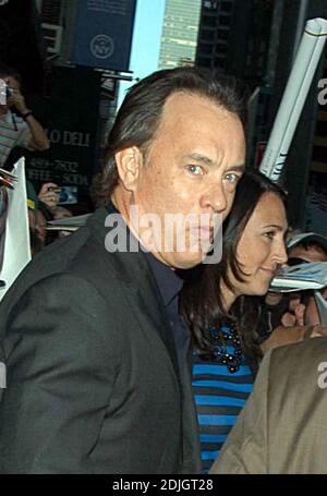 Die Late Show mit David Letterman. Unter den Teilnehmern waren Tom ...