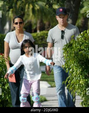 Exklusiv!! Matt Damon und seine Frau Luciana Barosso gehen auf Shopping ...