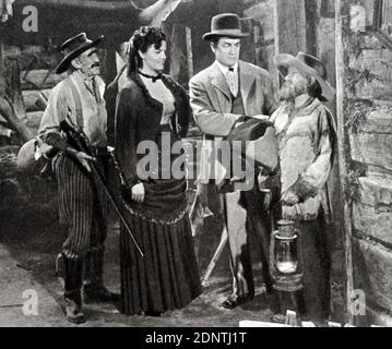 Film still from 'Calamity Jane' starring Doris Day, Howard Keel, Allyn ...