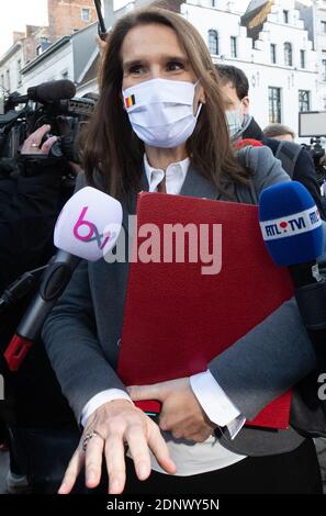 Außenministerin Sophie Wilmes nahm am Mittwoch, den 12. Mai 2021, auf ...