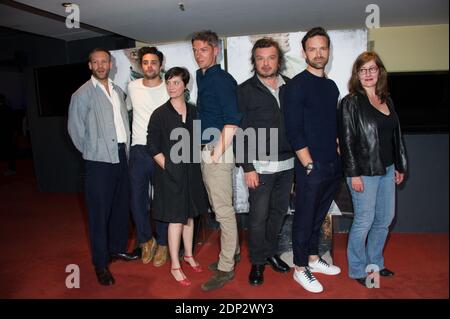 Paul Hamy, Olivier Chenille, Alban Lenoir et Samuel Jouy lors de la ...