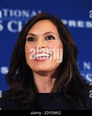 Die Schauspielerin Mariska Hargitay, Gründerin und Präsidentin der ...