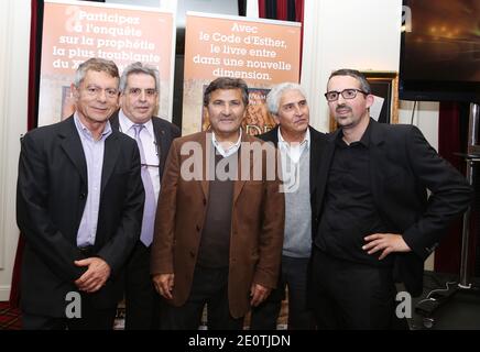Bernard Benyamin, Yohan Perez, Paul Nahon bei der Präsentation von Bernard Benyamin und Yohan ...