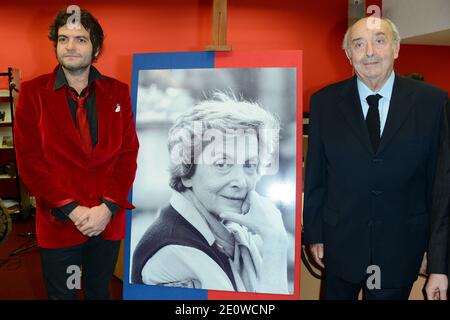 Mathieu Chedid und Louis Chedid nahmen an der Eröffnung der ...