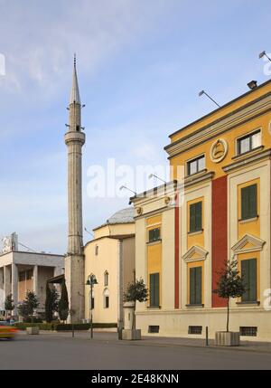 Die Et'hem-Bey-Moschee in Tirana - Albanien Stockfotografie - Alamy
