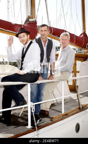 Regis Wargnier, malik Zidi, Stephane Giusti am zweiten Tag des 11. TV ...