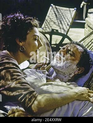 Ava Gardner & Richard Burton Film The Night of the Iguana (USA 1964 ...