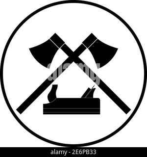 Dachdecker, Werkzeuge, Tischler Symbol, Tischler, Logo, Aufkleber ...