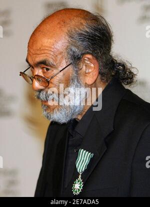 Die französische Schauspielerin Sandrine Bonnaire und der Schauspieler ...