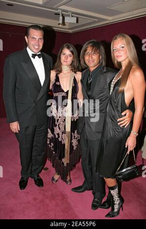 Prinz Charles-Philippe von Orleans und seine Freundin Deborah-Juliette ...