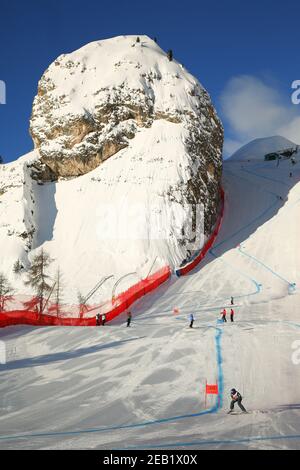 Olympia delle Tofane, Cortina (BL), Italien, 13. Februar 2021, die ...