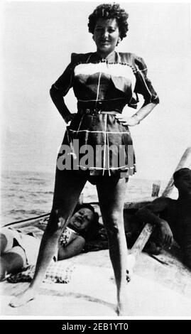Claretta Petacci, mistress of Benito Mussolini, who was shot by ...