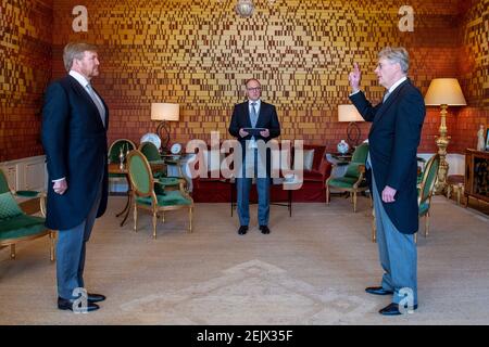 Martin van Rijn trifft König Willem-Alexander aus den Niederlanden und ...