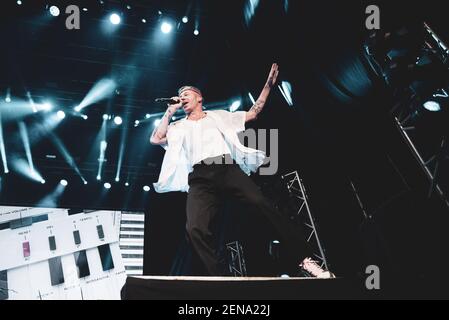 Der amerikanische Rapper und Songwriter Macklemore, richtiger Name ...