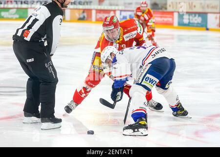 02/26/2021, Biel, Tissot Arena, Nationalliga: EHC Biel-Bienne - ZSC ...
