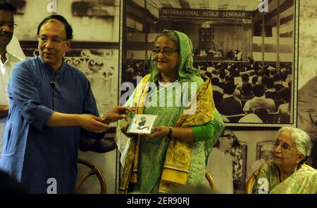 KOLKATA, INDIEN - MAI 26: Der Politikwissenschaftler Krishna Bose mit ...