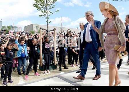Königin Maxima bei der Eröffnung des südlichen Gebäudes der Performance ...