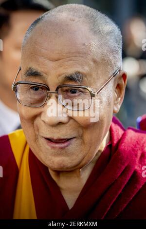 15-9-2018 ROTTERDAM - der Dalai Lama in Rotterdam . Der 83-jährige ...