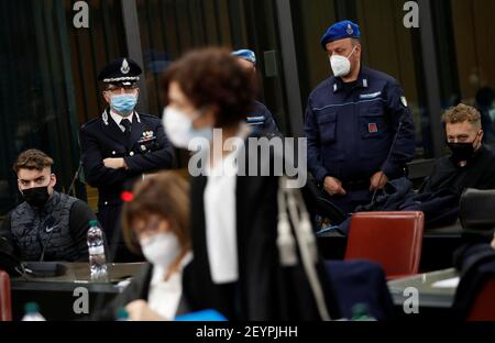 Gabriel Natale-Hjorth, left, and Finnegan Lee Elder, both from the ...