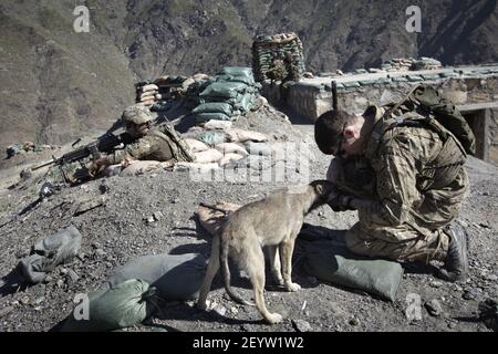 14. Juni 2012 - Pech Valley, Afghanistan - Afghan's aus einem ...