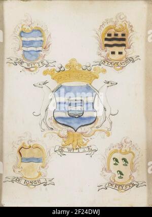 Die Waffe von Anna Jacoba de Witte, Ehefrau von Jacob Verheye van ...