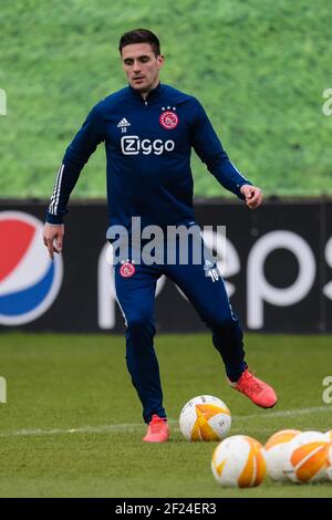 AMSTERDAM - Dusan Tadic während eines Trainings vor dem Spiel der UEFA ...