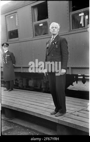 Norwegischer Gefangener, nach der Kapitulation Deutschlands aus dem ...