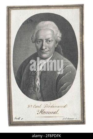 Carl Ferdinand Hommel Stockfotografie - Alamy