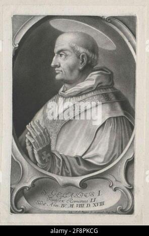 Gelasius I., Papst Stockfotografie - Alamy