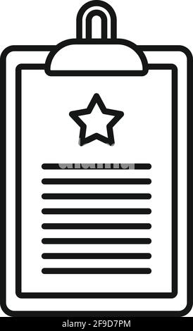 Symbol für die Vektorlinie für bestandene Testaufgabe. Zerrissenes ...