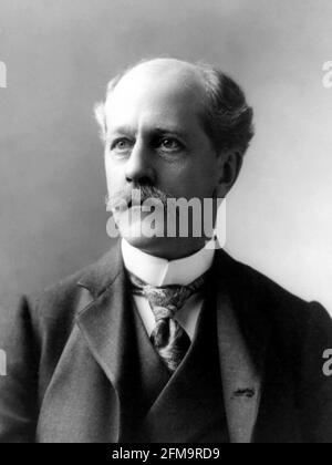 Percival Lawrence Lowell (1855-1916) amerikanischer Geschäftsmann ...