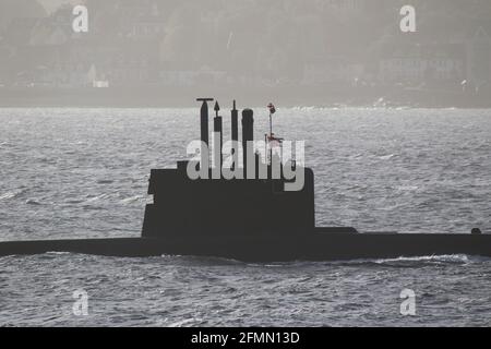 KNM Uredd (S305), ein U-Boot der Ula-Klasse, das von der Royal ...