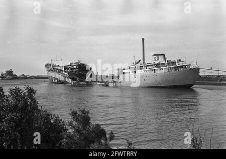 Explosion auf norwegischem Tanker Roma Star bei Verolme in Rozenburg ...