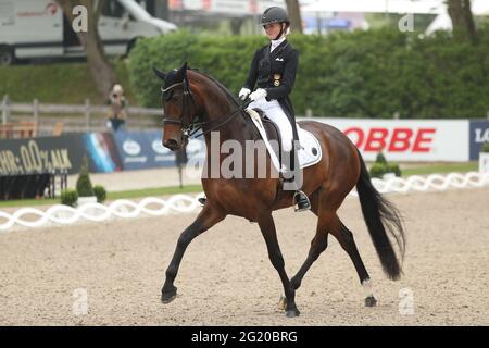 Balve, Deutschland. Juni 2021. Pferdesport: Deutsche Meisterschaften ...