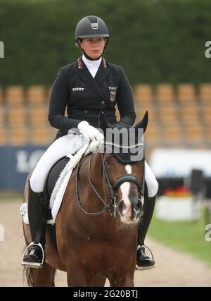 Balve, Deutschland. Juni 2021. Pferdesport: Deutsche Meisterschaften ...