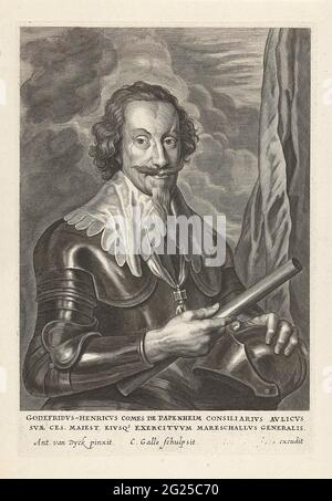 Porträt von Gottfried Heinrich, Graf von Pappenheim. Porträt von ...