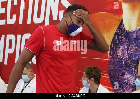 NDOYE-BROUARD Yohann von DAUPHINS D'ANNECY Heat 100 M Backstroke Men ...
