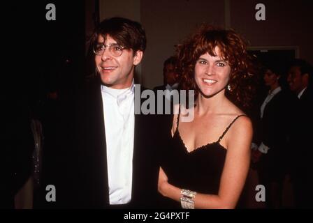Judd Nelson und Ally Sheedy Januar 1989. Quelle: Ralph Dominguez ...