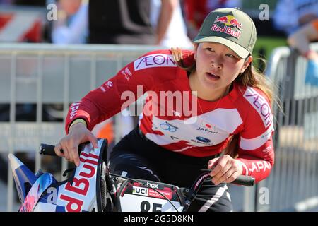 HATAKEYAMA SAE aus Japan wird am 8. Mai 2021 in Verona, Ita, Dritter ...